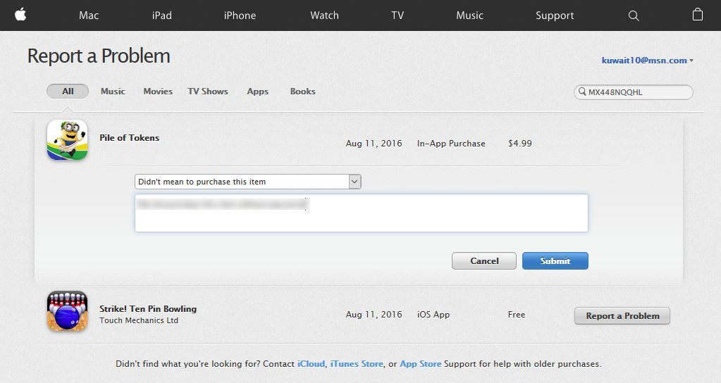 طريقة استرجاع مشترياتك من متجر App Store أو iTunes Store | Kuwait10's World